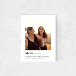 Definition Mama | Familienposter | PRINTKISS